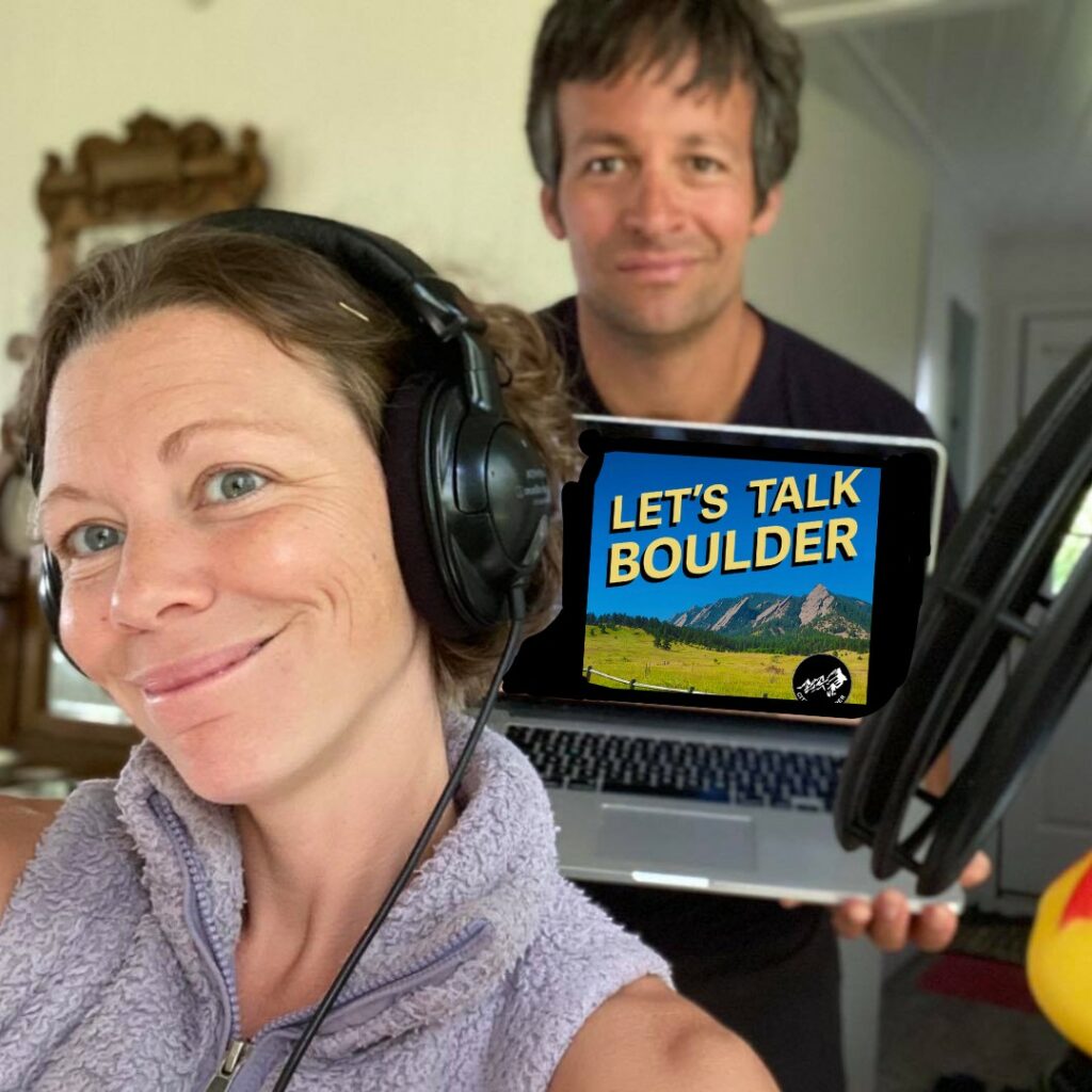 Jeff & Paige on the Podcast "Let's Talk Boulder" - Jeff and Paige